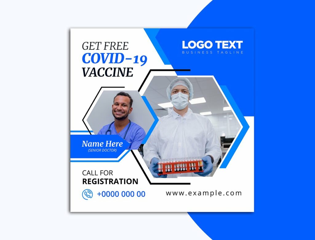 Covid-19 Vaccination Program Social - MasterBundles