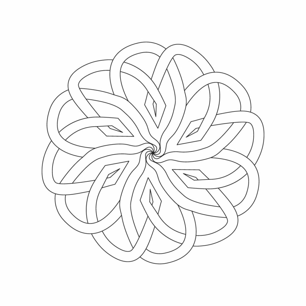Bundle of 10 Celtic Knot Mandala for KDP Colouring Book interior Pages ...