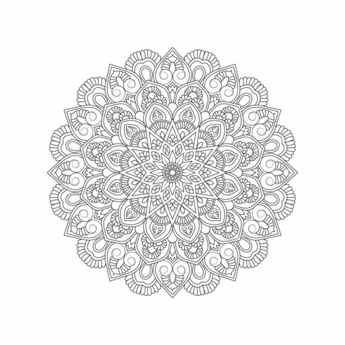 Bundle of 10 Fantasy Mandala for KDP Coloring Book interior Pages ...