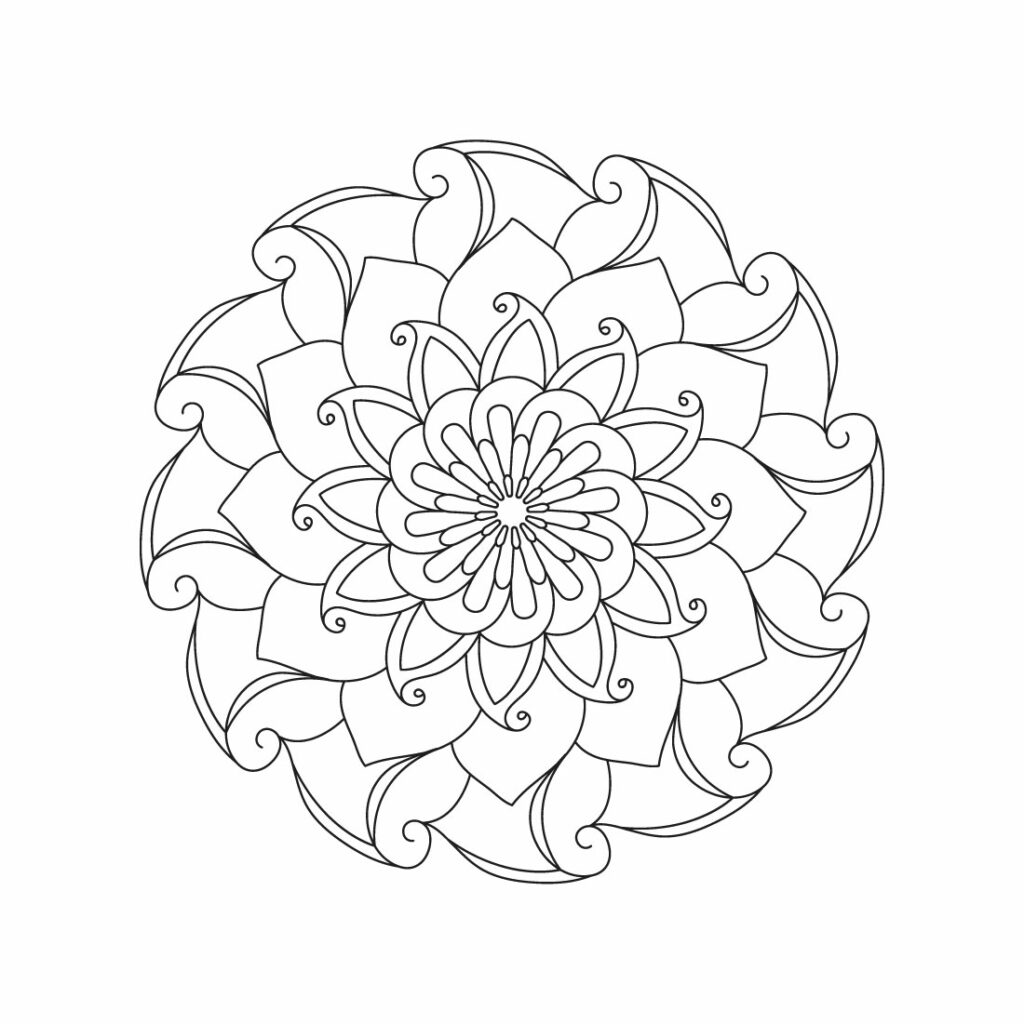 Bundle of 10 Ornate Opulence Mandala for KDP Coloring Book interior ...