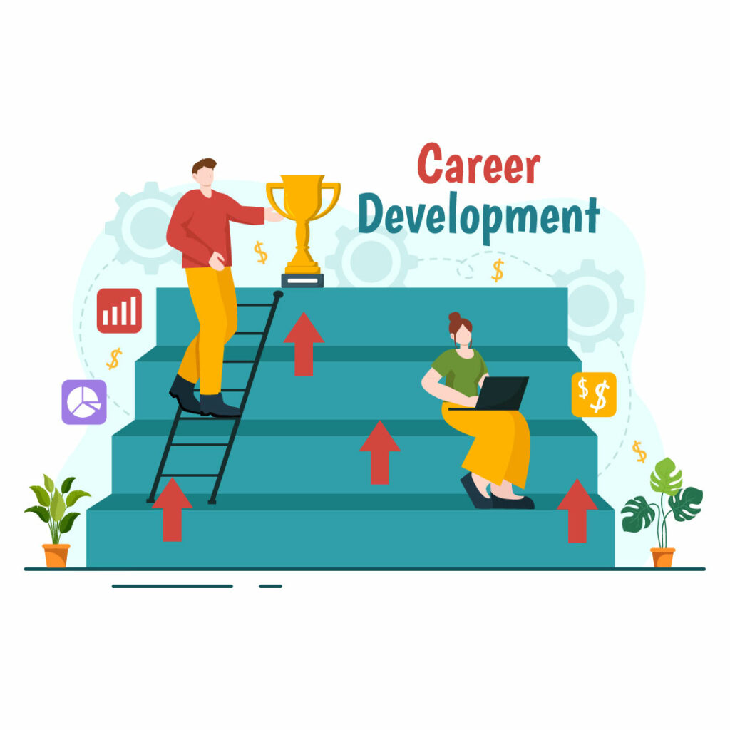 12 Career Development Illustration - MasterBundles