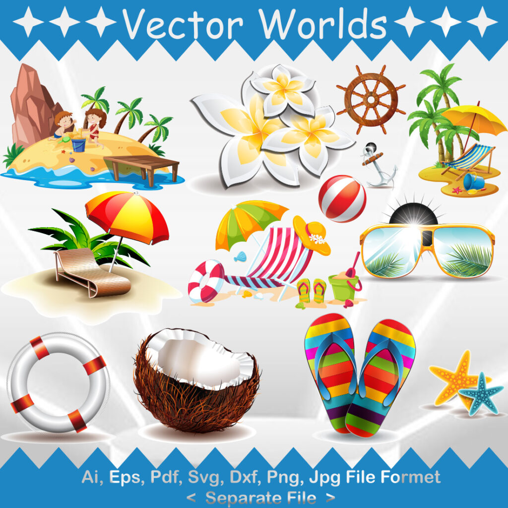 Summer SVG Vector Design - MasterBundles