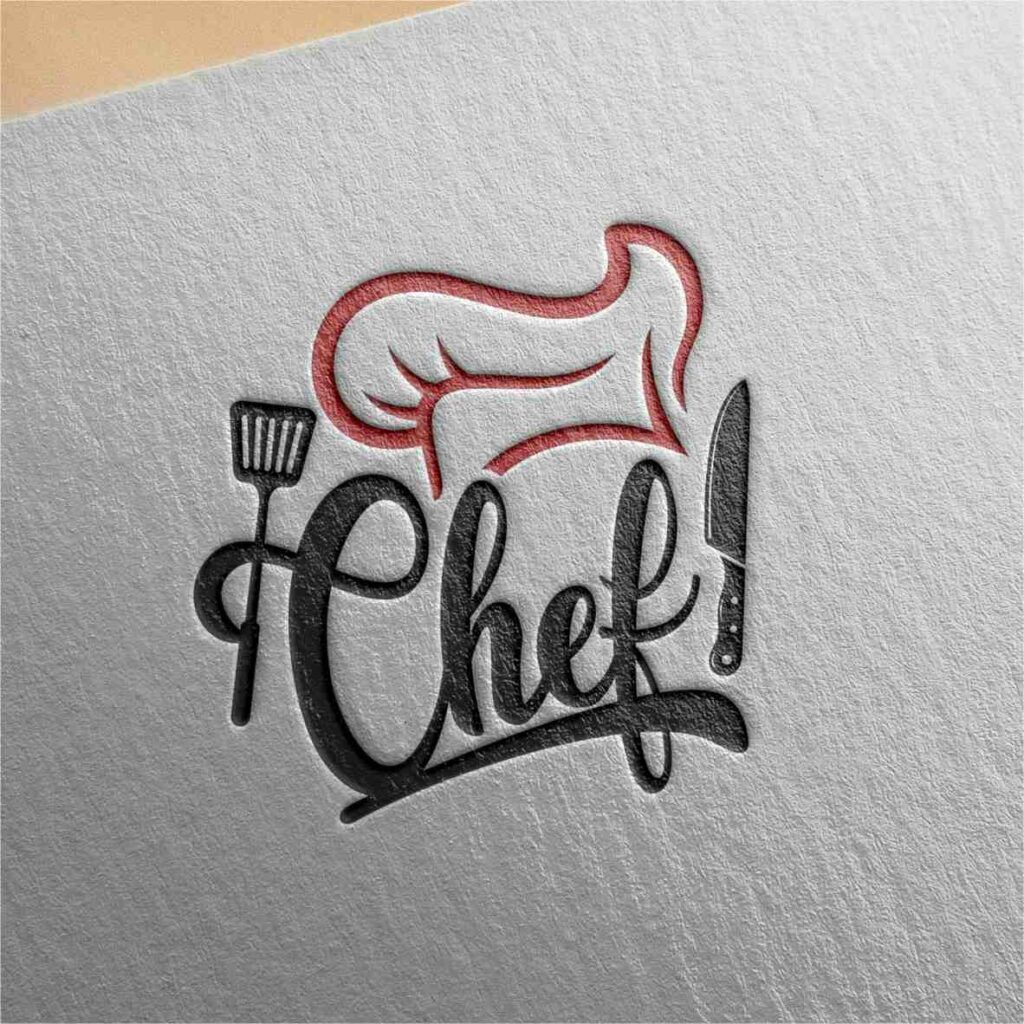 Chef restaurant logo design collection - $8 - MasterBundles