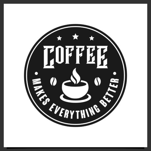Coffee quotes logo design collection - $4 - MasterBundles