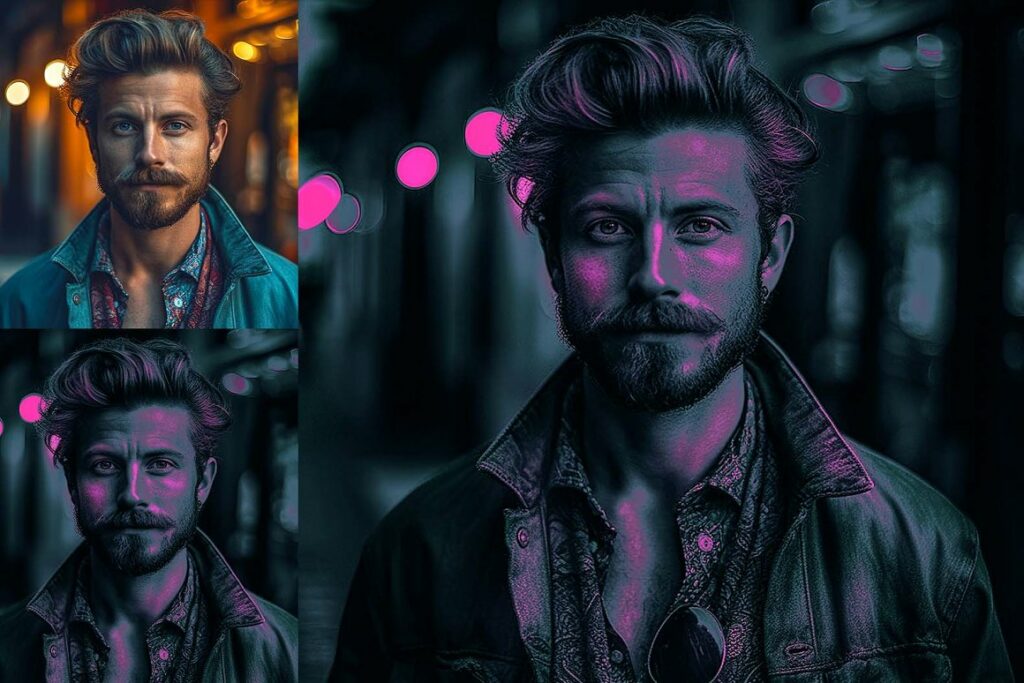 Color Gel Lighting Effect - MasterBundles