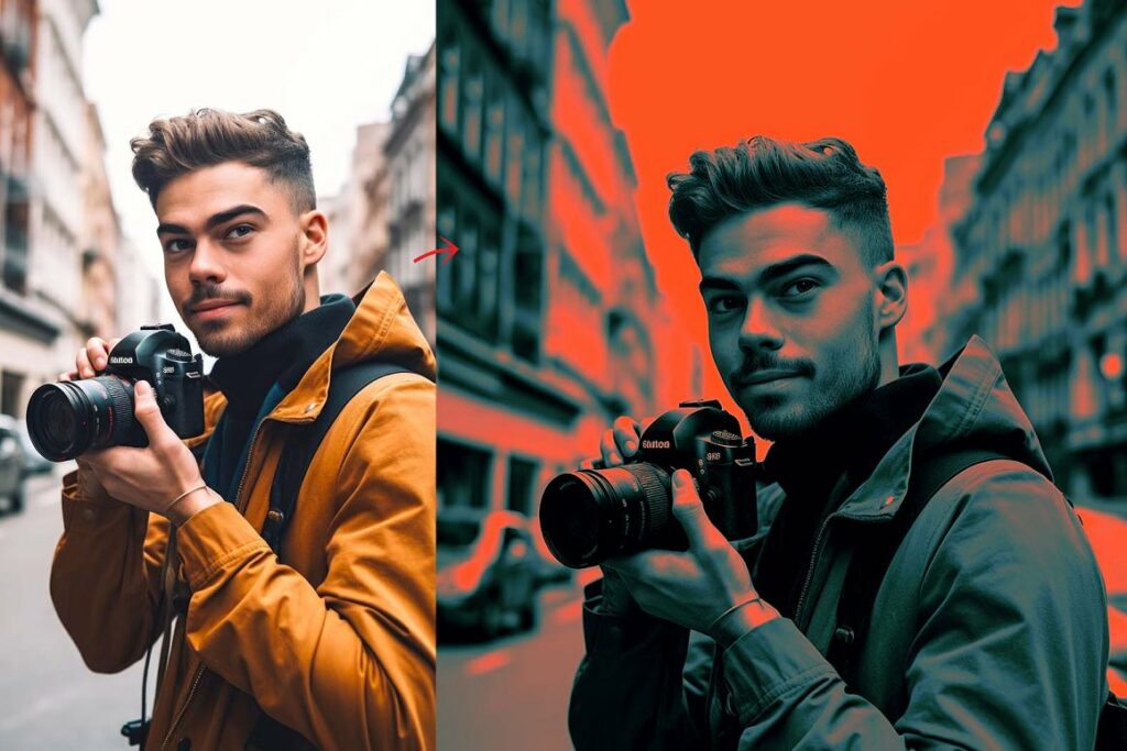 Color Gel Lighting Effect - MasterBundles