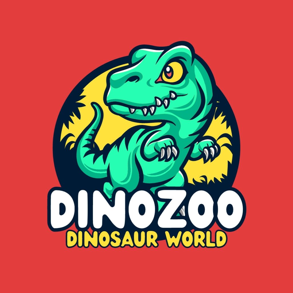 Colorful and Playful Illustrative Animal Zoo Logo Template - MasterBundles