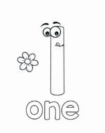 1 - 10 Numbers Printable Coloring Page - MasterBundles