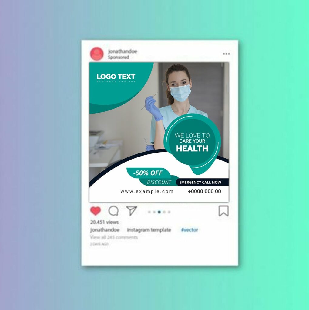 Covid-19 Vaccination Program Social - MasterBundles
