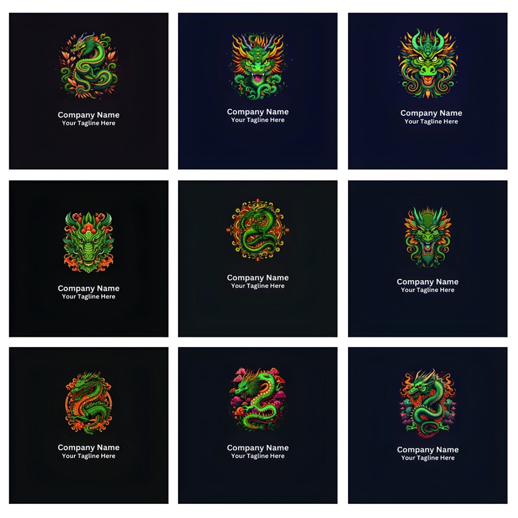 Dragoon - Logo Design Template - MasterBundles