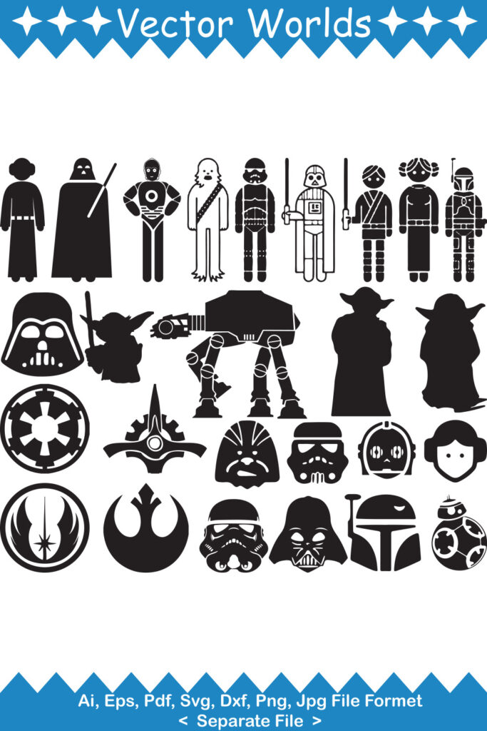 Star Wars SVG Vector Design - MasterBundles