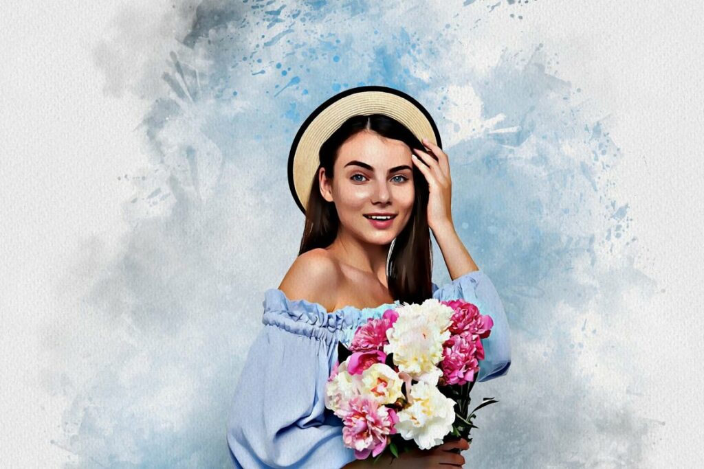 Digital Painting Photoshop Action - MasterBundles