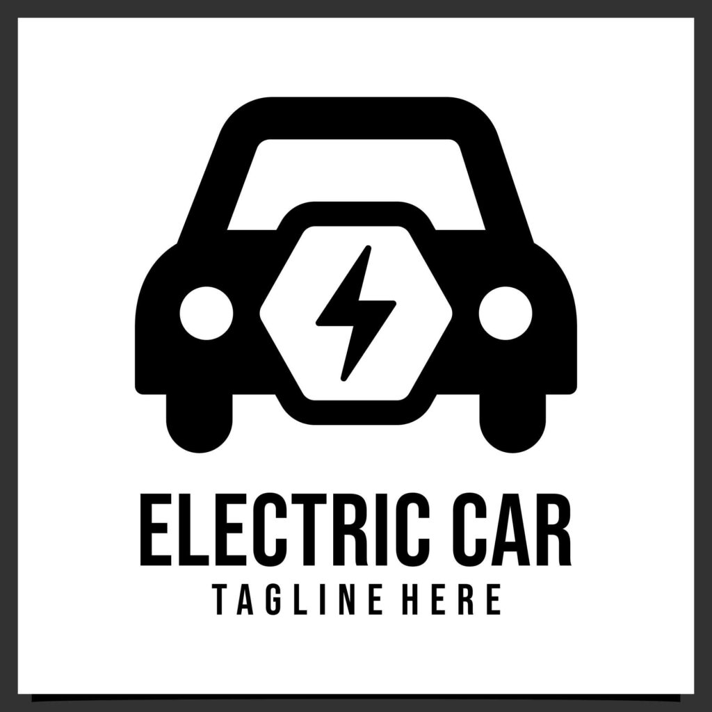 Electric car logo design collection - $6 - MasterBundles