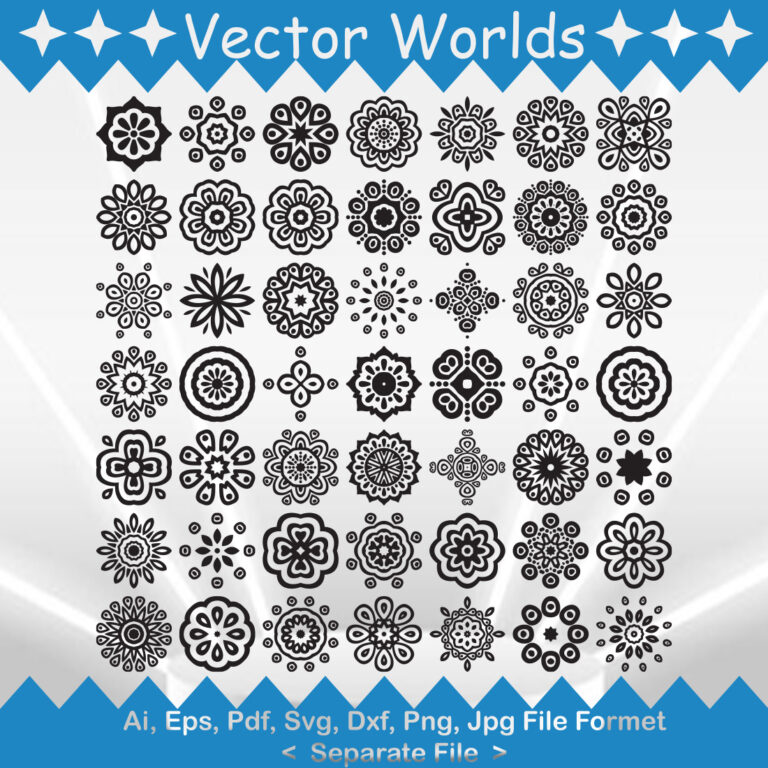 Mandala SVG Vector Design – MasterBundles