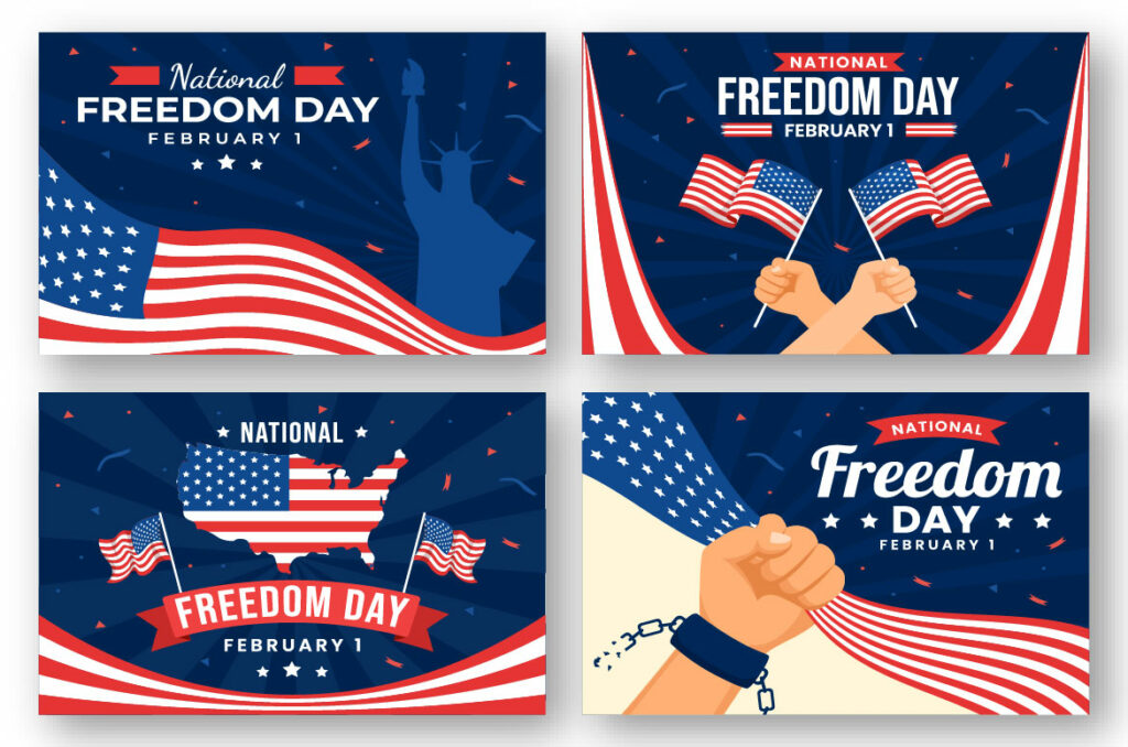 16 National Freedom Day Illustration - MasterBundles