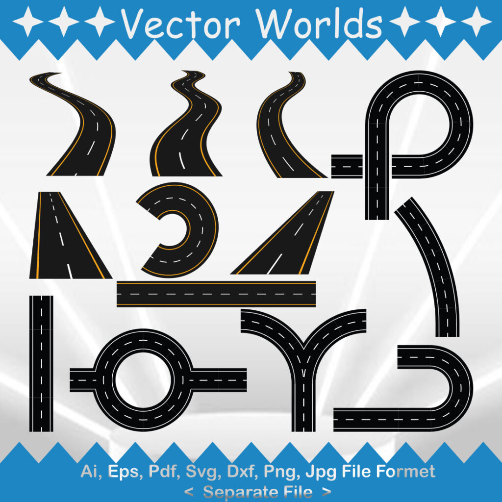 Road SVG Vector Design - MasterBundles