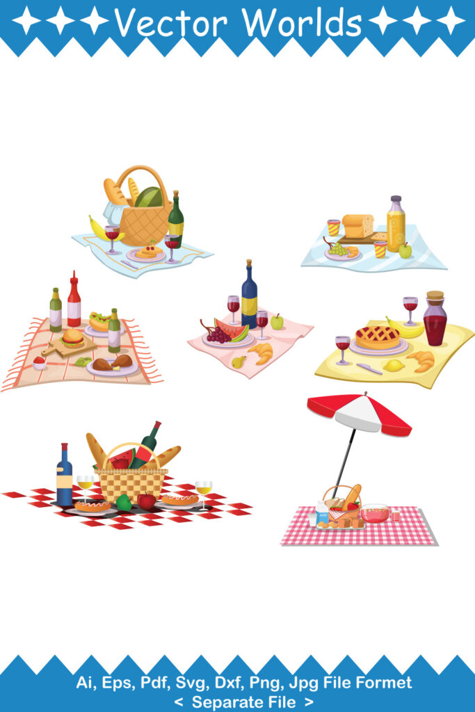 Picnic SVG Vector Design - MasterBundles