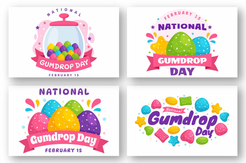 12 National Gumdrop Day Illustration - MasterBundles