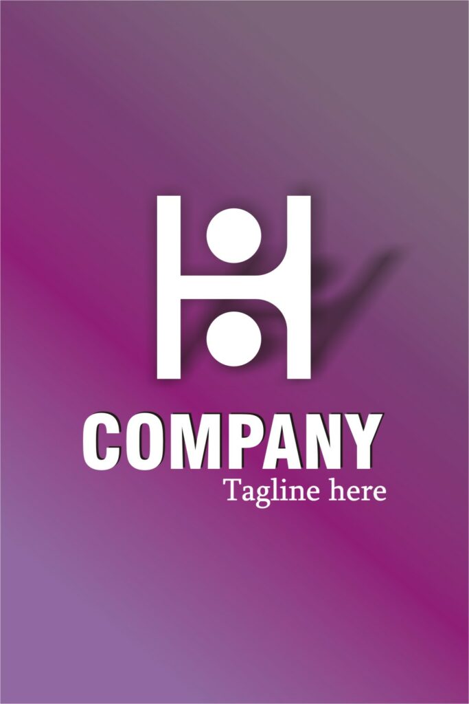 H and circle logo - MasterBundles