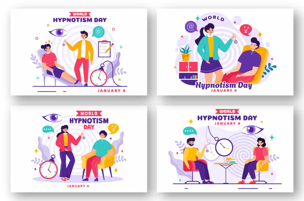 12 World Hypnotism Day Illustration - MasterBundles