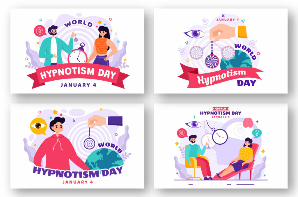 12 World Hypnotism Day Illustration - MasterBundles