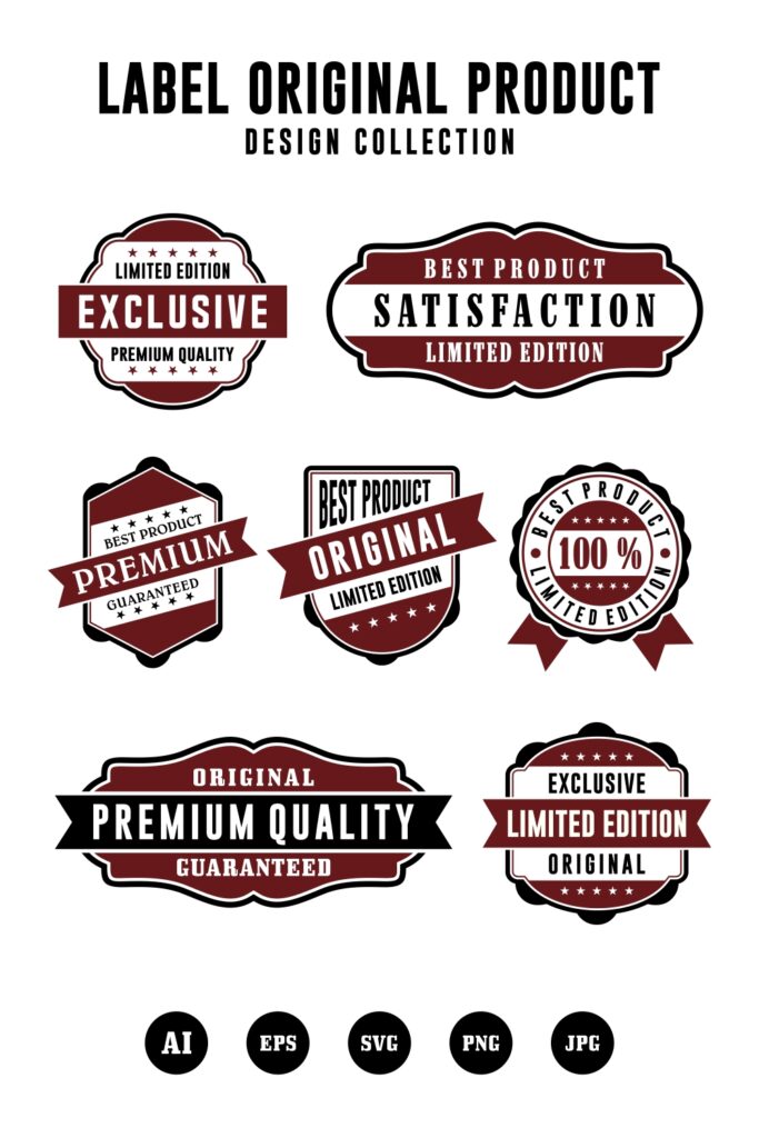 Label original premium design collection - $5 - MasterBundles