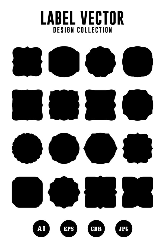 Label vector design collection - $5 - MasterBundles
