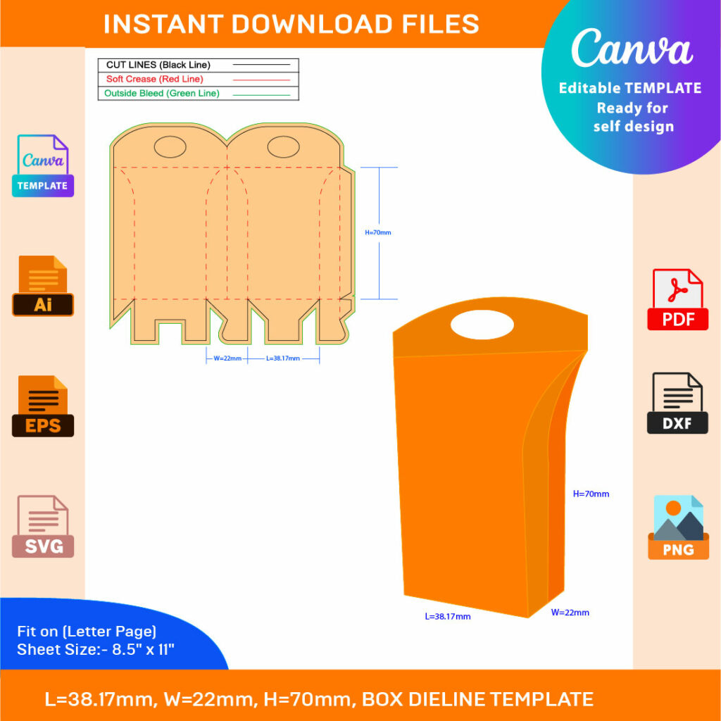 Large Gift Box Template Svg Box Cricut Silhouette Gift Box Masterbundles