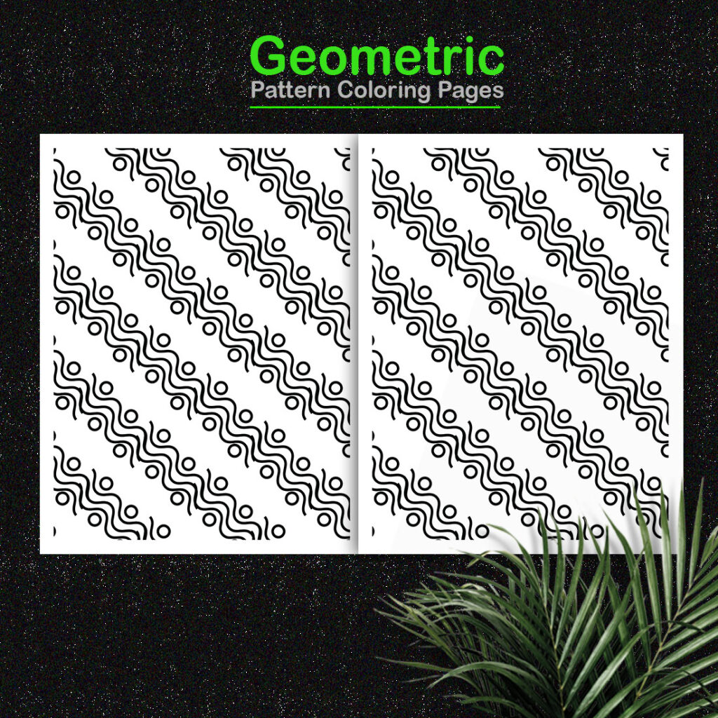 Geometric Seamless Pattern Digital Papers - MasterBundles