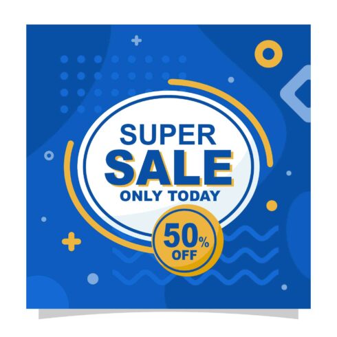 Modern sales banner social media design collection - $6 - MasterBundles