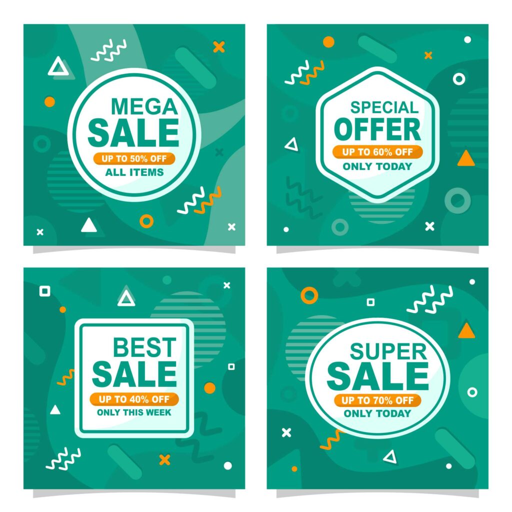 Modern sales banner social media collection - $6 - MasterBundles