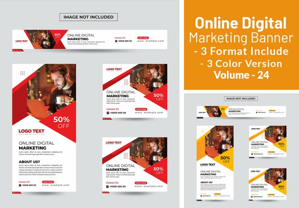 Digital Marketing Banner Template - MasterBundles