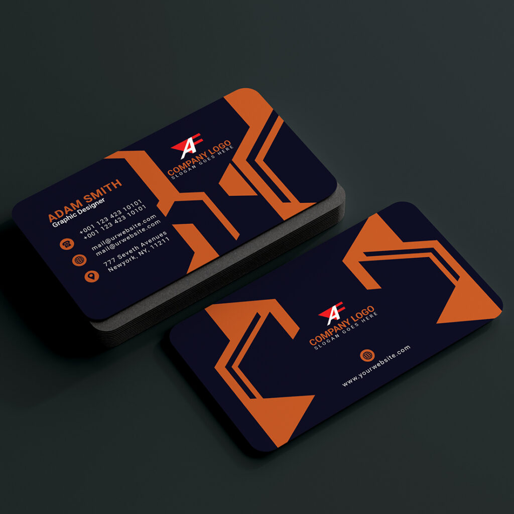 Modern Business Card 6 Color Variation All In One 2024 - MasterBundles