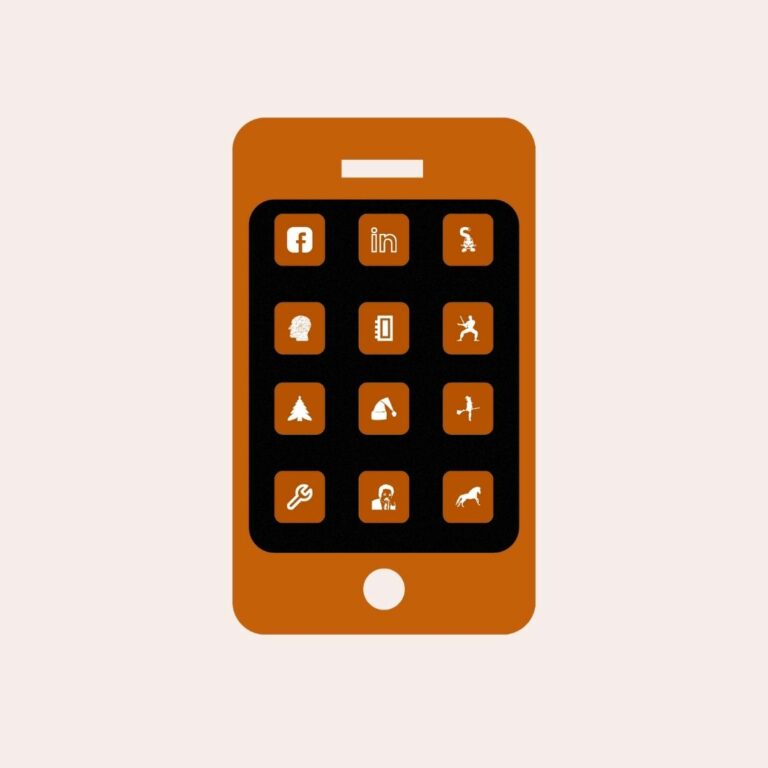 ORANGE ICONS PACK - MasterBundles