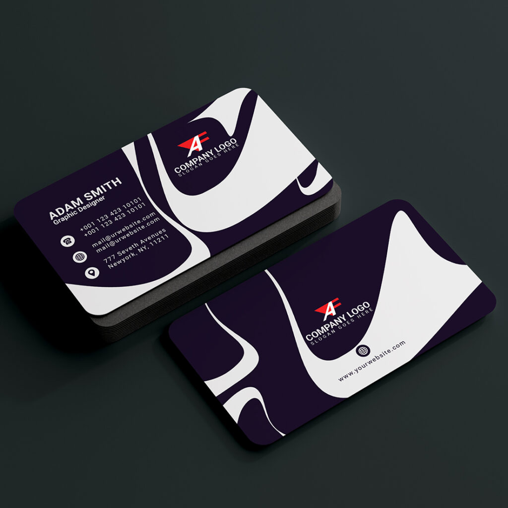 Professional Business Card 6 Color Variation All In One 2024 ...
