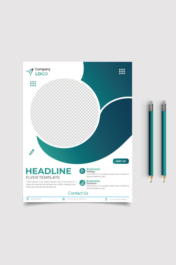 Professional Eye catching business Flyer presentation template ...