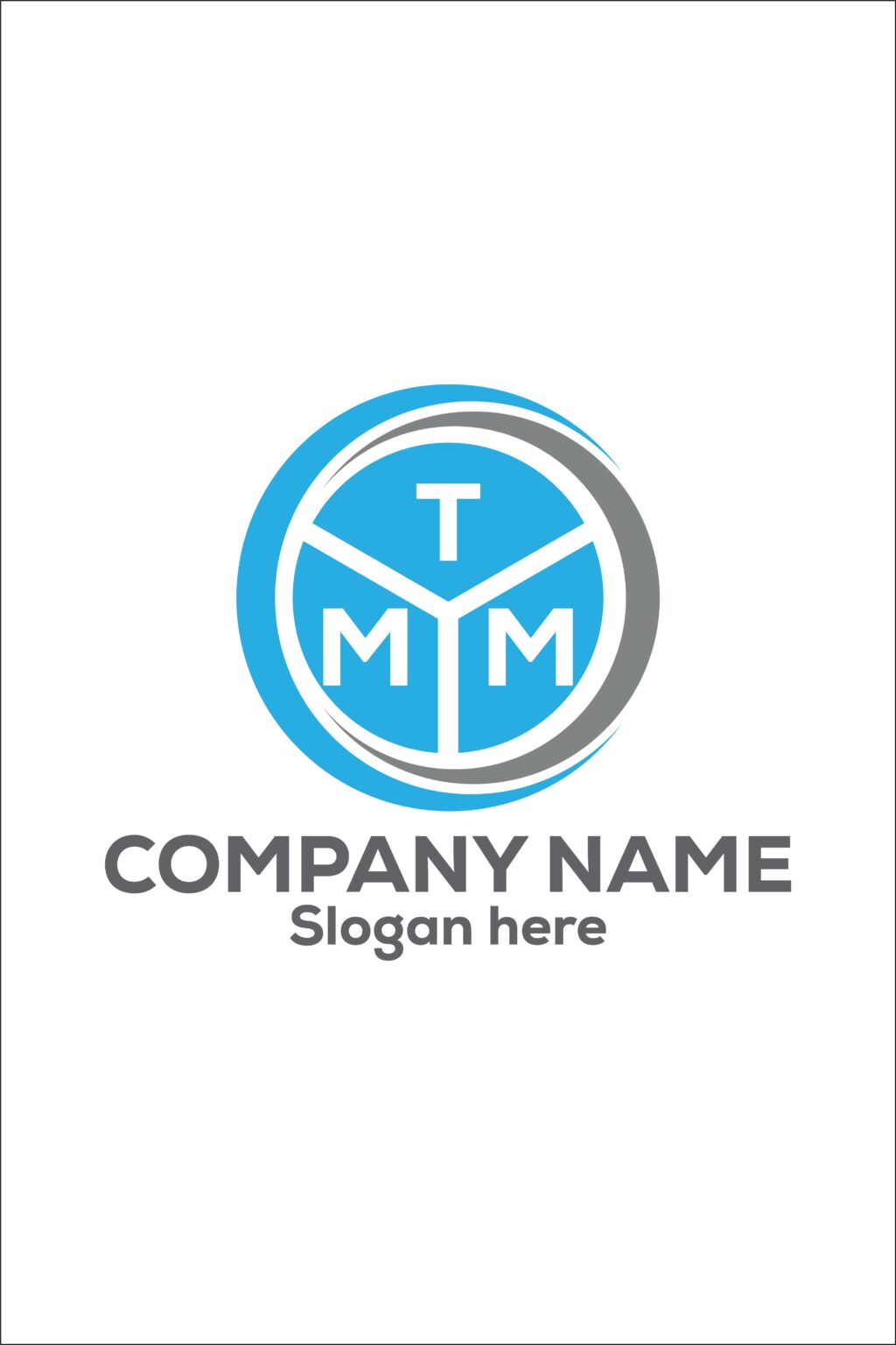 Letter TMM Logo or Icon Design Vector Image Template - MasterBundles