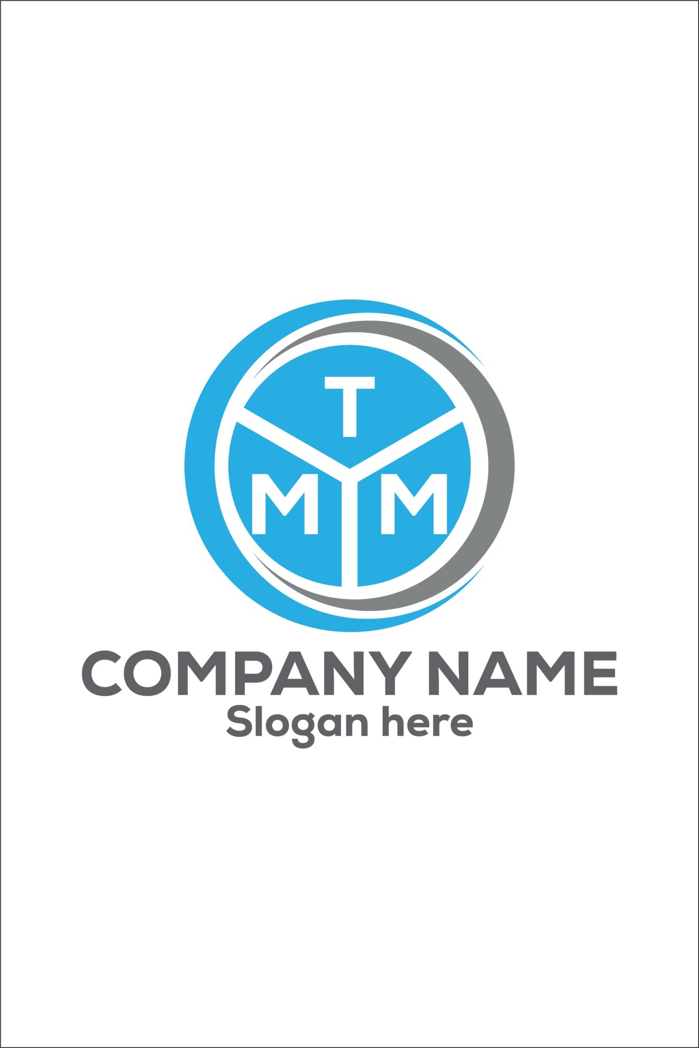 Letter TMM Logo or Icon Design Vector Image Template - MasterBundles