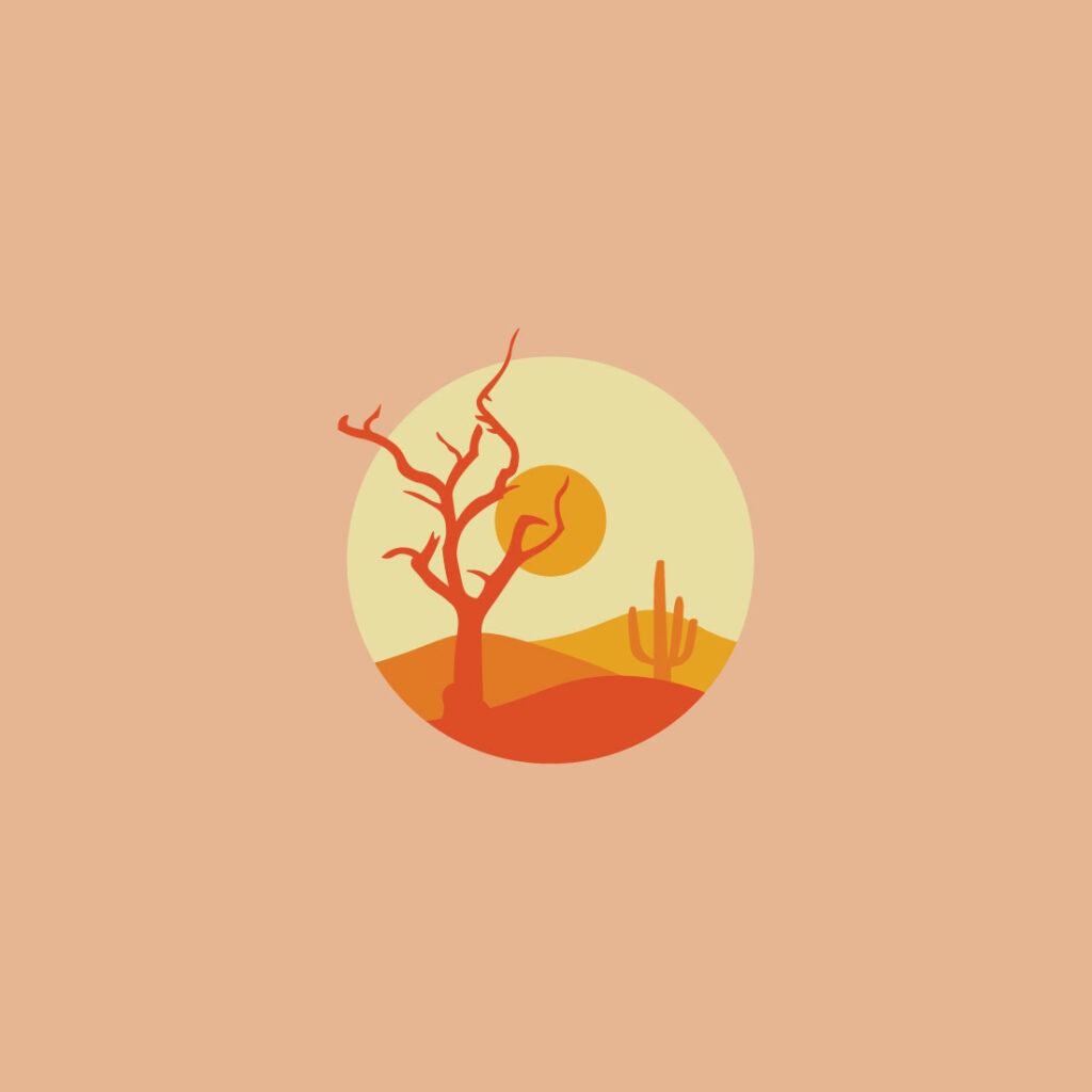 5 Desert Logos - MasterBundles