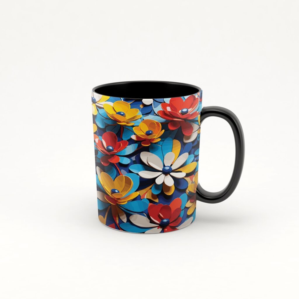 10 Retro Theme Print-Ready Patterns for Mug Printing - MasterBundles