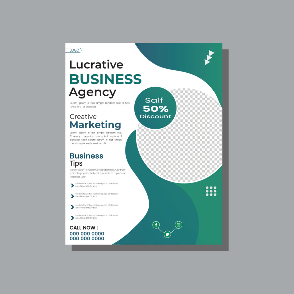 Corporate Business Flyer poster pamphlet brochure cover design layout ...