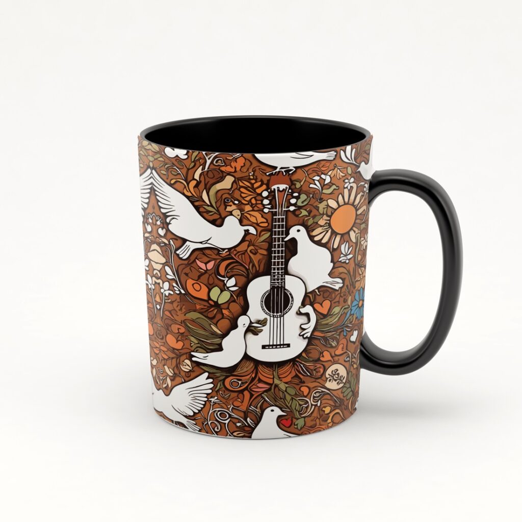 10 Retro Theme Print-Ready Patterns for Mug Printing - MasterBundles