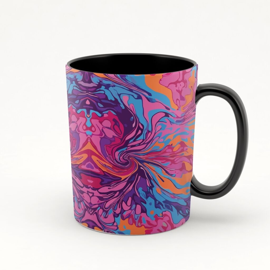 10 Retro Theme Print-Ready Patterns for Mug Printing - MasterBundles