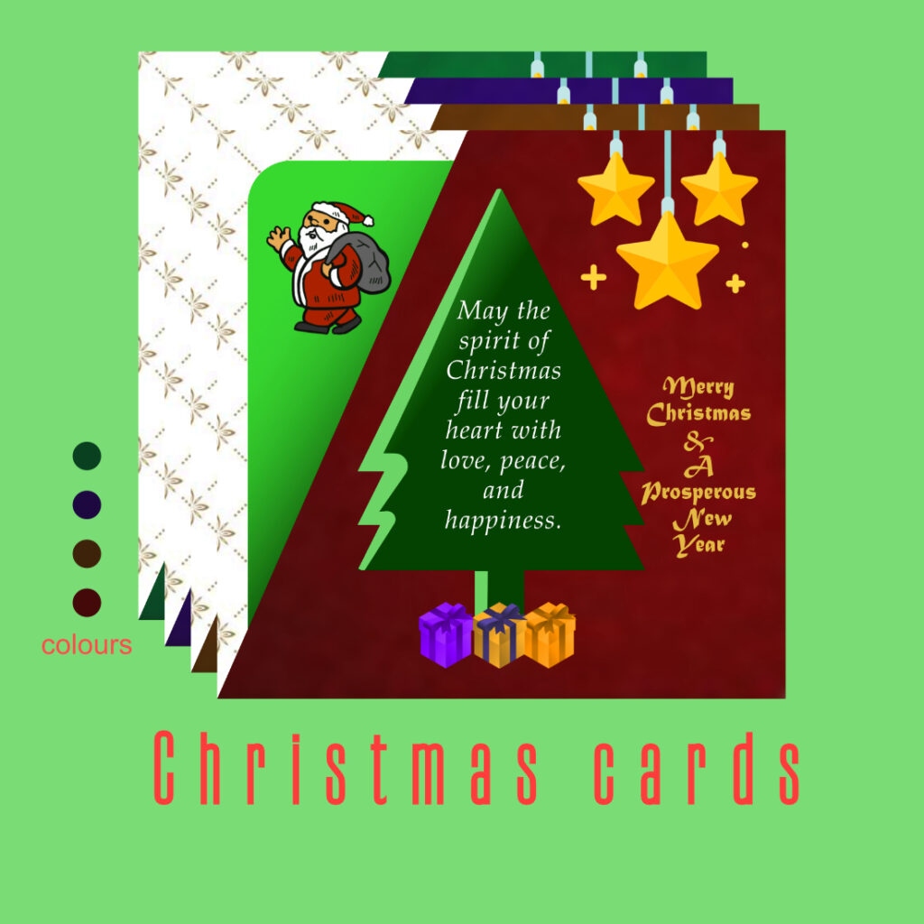 8 Beautifully Designed Christmas Cards with Inspiring Christmas Wishes ...