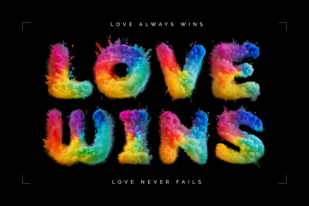 Rainbow Pow - Color Bitmap Font - MasterBundles