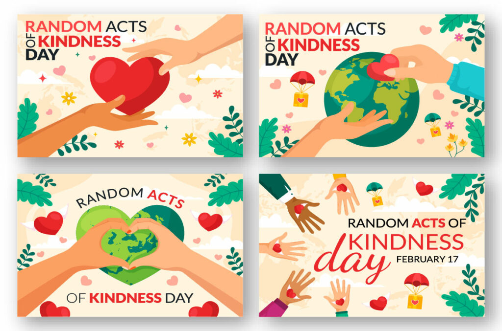 12 Random Acts of Kindness Illustration - MasterBundles