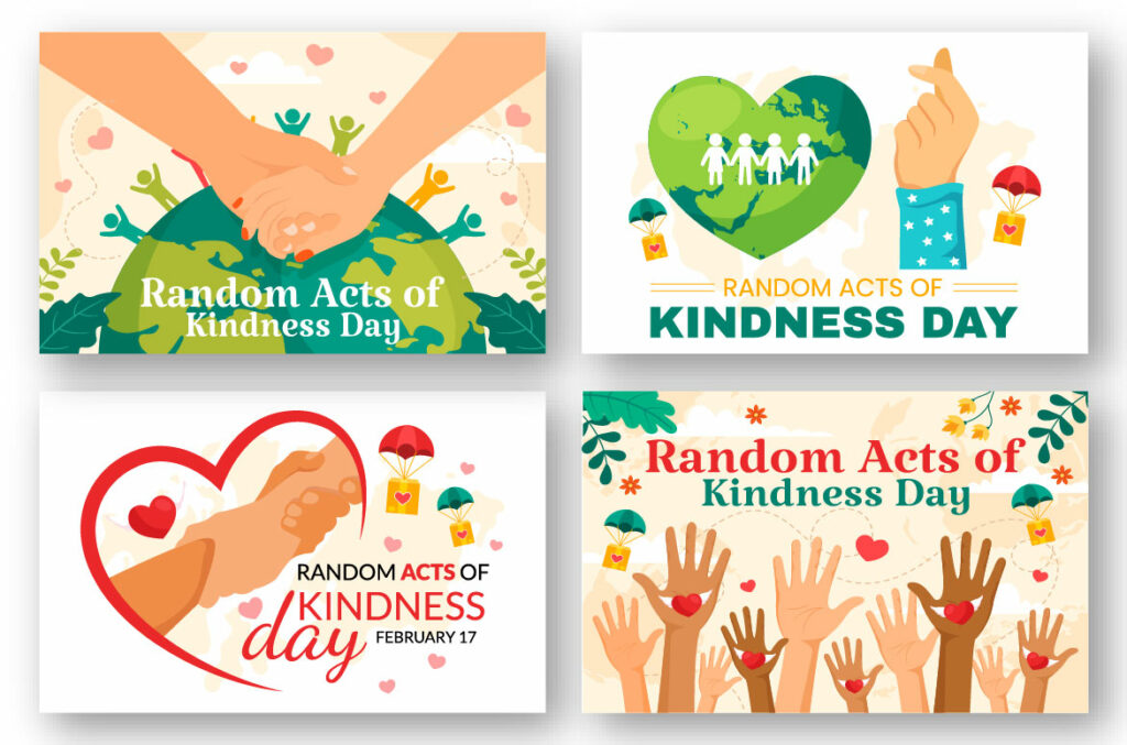 12 Random Acts of Kindness Illustration - MasterBundles