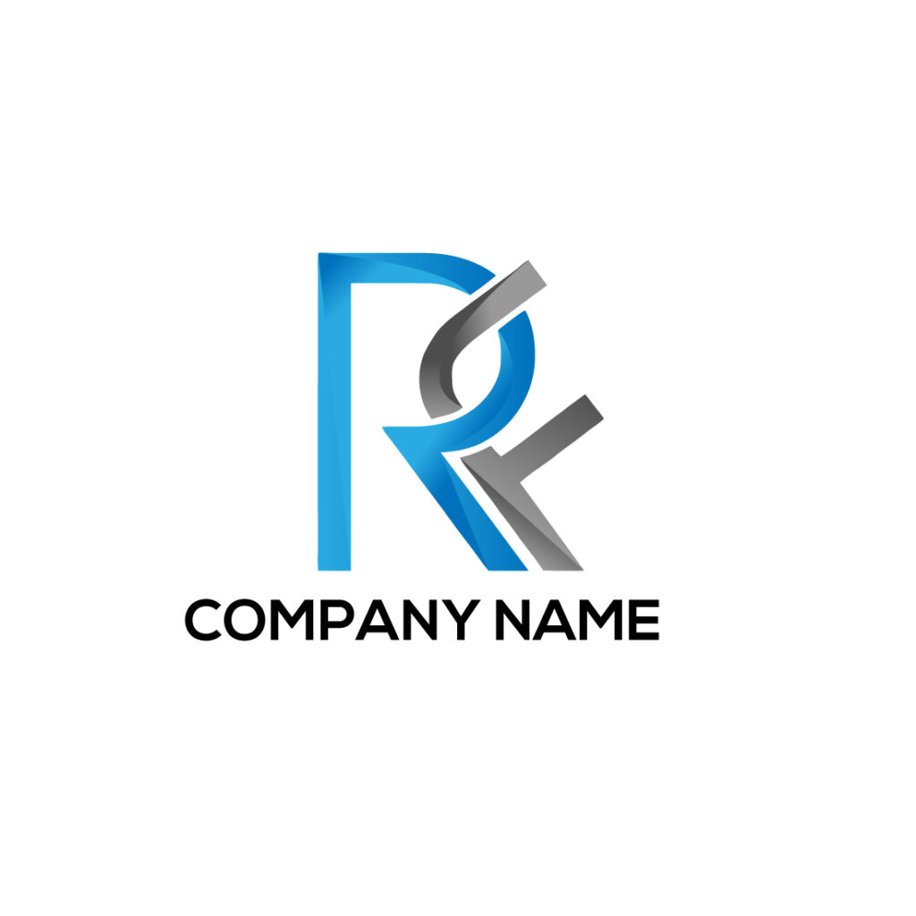 RF logo, RF Letter, RF design, RF icon, RF business - MasterBundles