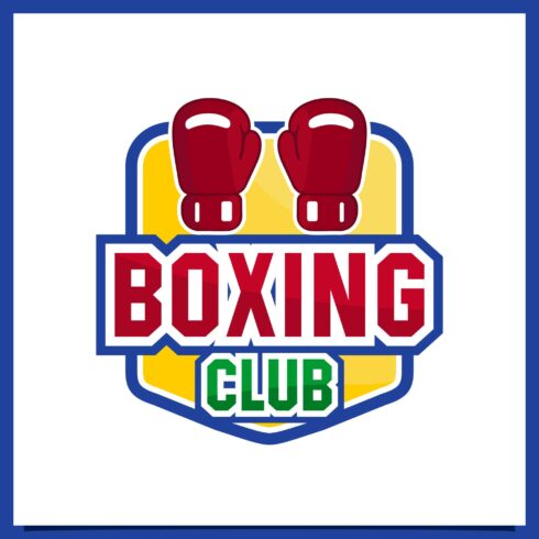 Set Boxing badge design logo - $4 - MasterBundles