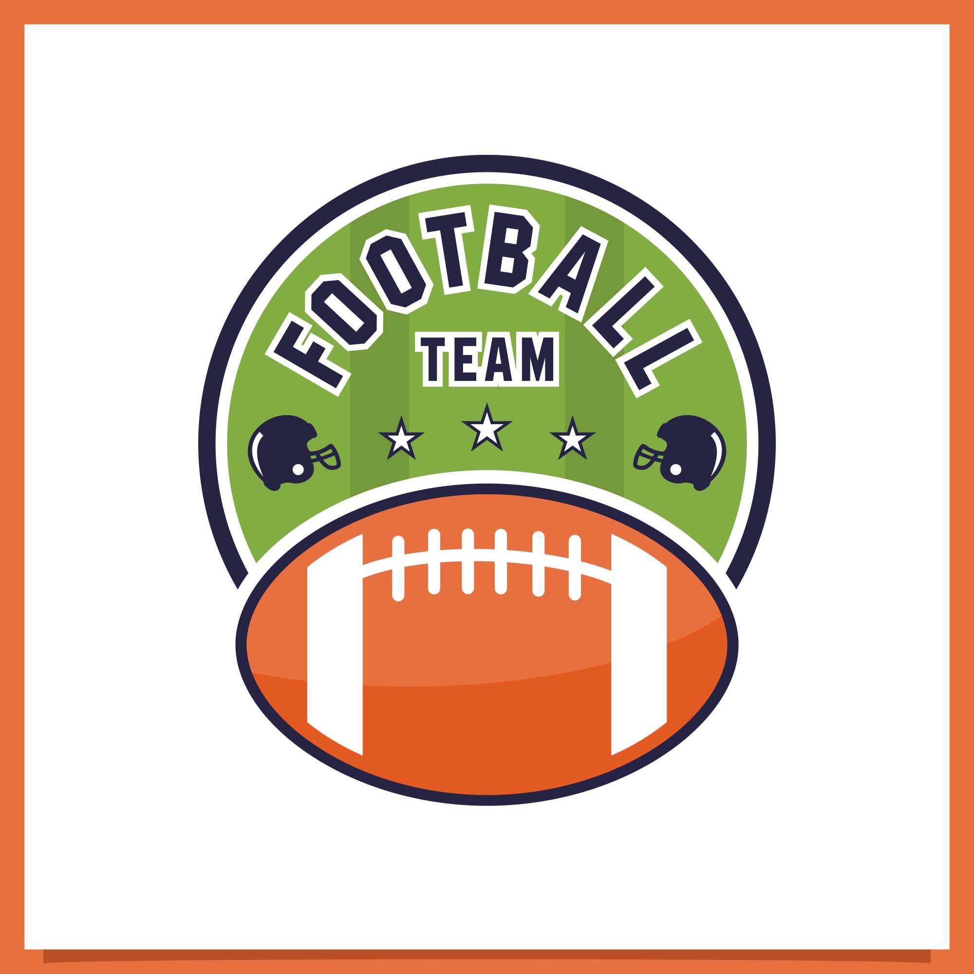 Set Football Team logo - $4 - MasterBundles